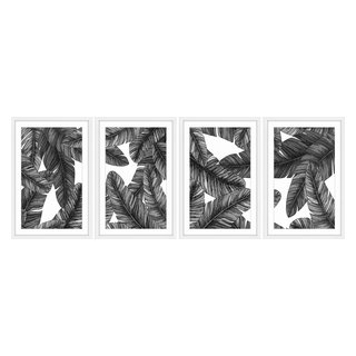 Orlando Quadriptych, 120x45 - Tropical - Prints And Posters - by ...