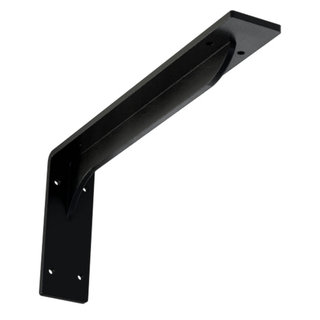 Galveston Wrought Iron Bracket, Single Center Brace, 1 1/2"Wx5 1/2"Dx8 ...