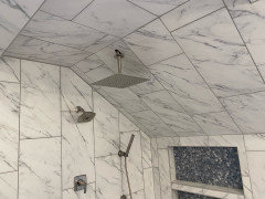 Sloped Ceiling Shower Arm | Shelly Lighting