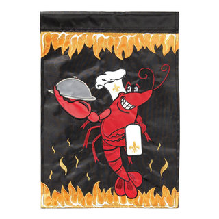 Crawfish Flag, Polyester, Large - Traditional - Flags And Flagpoles ...