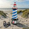 Maritime Point Lighthouse Statue - Beach Style - Garden Statues And ...