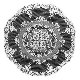 Heritage Lace Victorian Rose 43" Round Topper, 43" - Traditional ...