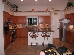 Where are all the non-white kitchens?