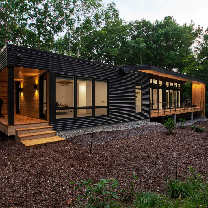 75 Häuser mit Flachdach Ideen & Bilder - Dezember 2025 | Houzz