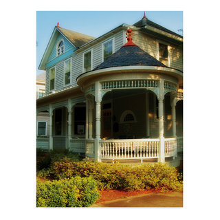 John W. Golden 'Home Patio' Canvas Art, 19"x14" - Contemporary - Prints ...