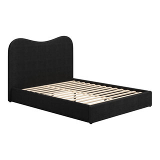 Sele Queen Bed Black - Transitional - Platform Beds - by Zuo Modern Contemporary | Houzz