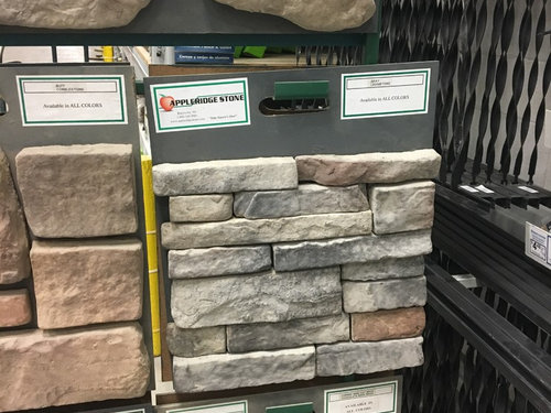 Add stone accents on exterior?