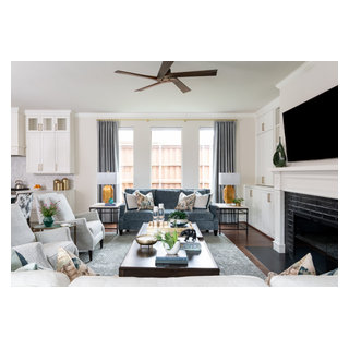 Castlemere - Transitional - Living Room - Dallas - by MHM LIVING | Houzz