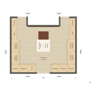 Floor plan - Contemporary - Wardrobe - Orlando - by Vahena Marsili ...