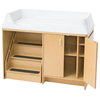 Modern Changing Table With Locking Stairs - Contemporary - Changing ...