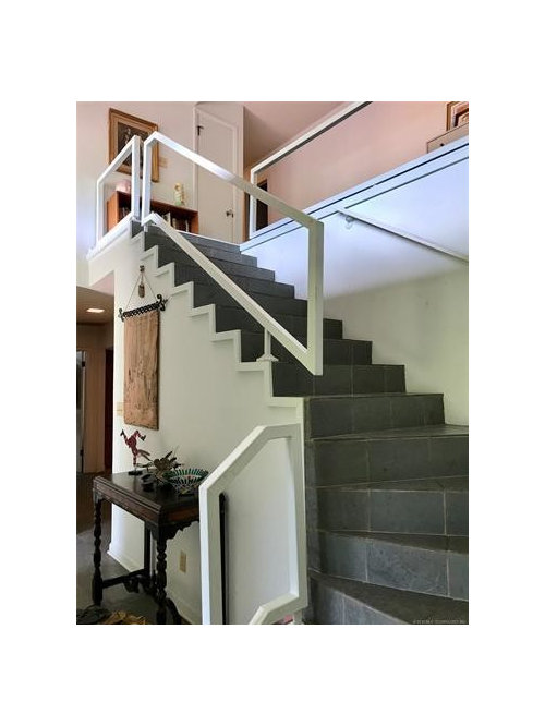 Improve safety of stair rail