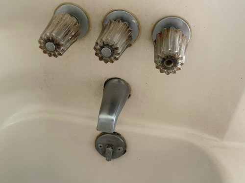 Replacing OLD ugly shower fixtures without cutting into a wall Replacing OLD ugly shower fixtures without cutting into a wall