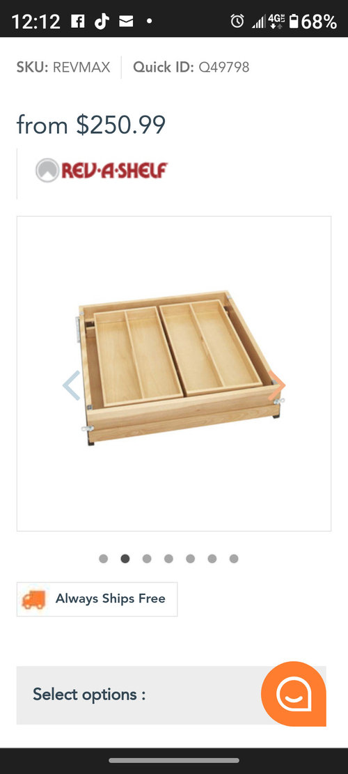 Maxx kitchen drawers