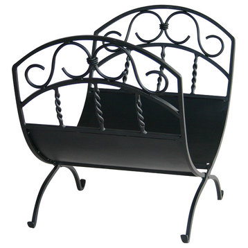 The 15 Best Wrought Iron Firewood Racks | Houzz