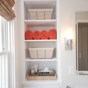 Built In Linen Closet | Houzz