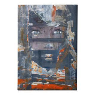 Epic Graffiti "Stranger" Giclee Canvas Wall Art, 18"x26" - Contemporary ...