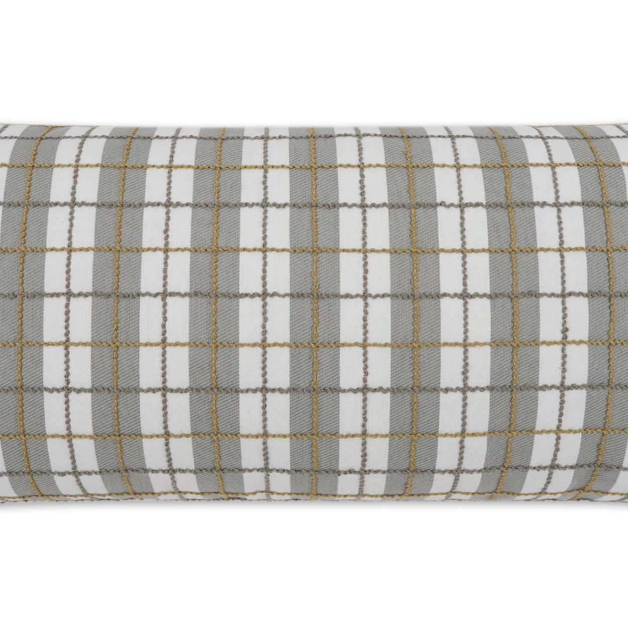 Outdoor Ando Lumbar Pillow - Sea Salt, 12" x 24" - Farmhouse - Outdoor ...