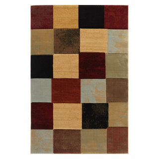 Evolution Area Rug, 5'2"x7'6" - Contemporary - Area Rugs - by Home ...