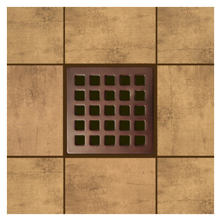 Shower Drain Grates, Decorative Stainless Steel - 5 syles and 3 colors ...