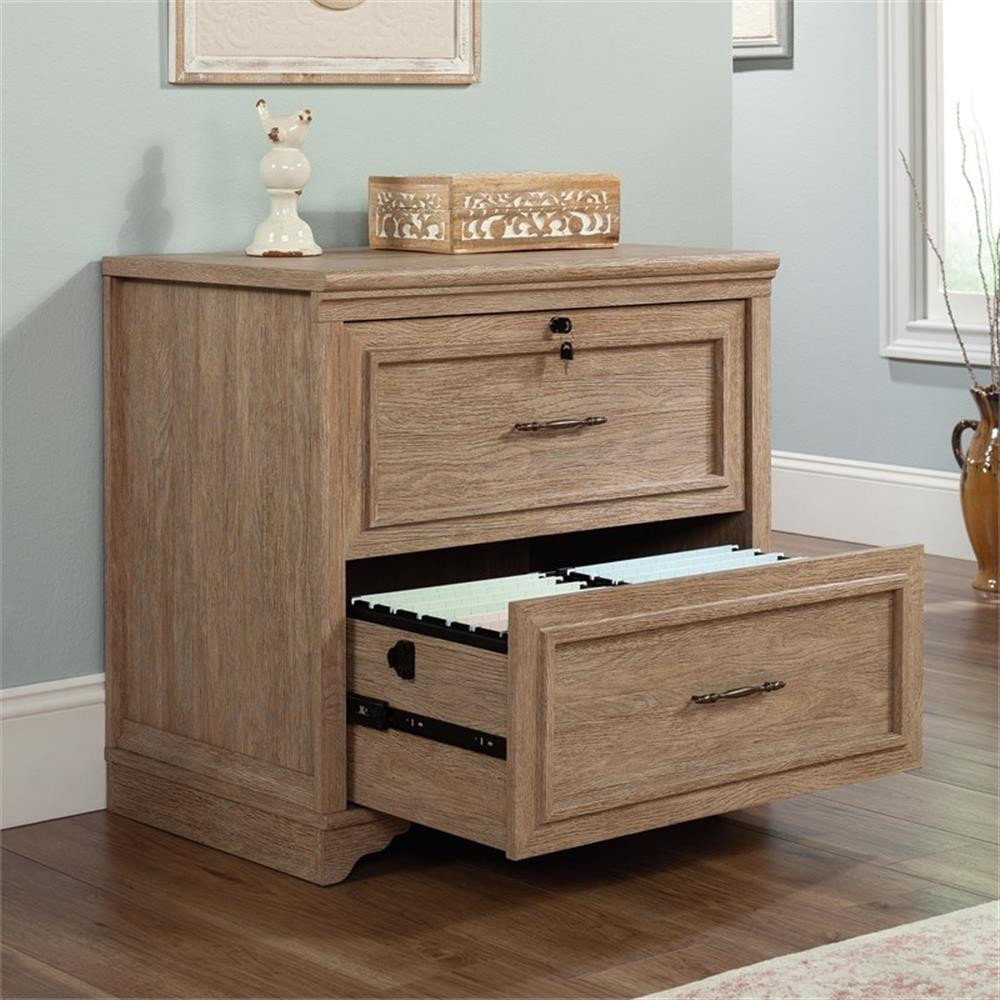 Sauder Rollingwood Engineered Wood Lateral File in Brushed Oak ...