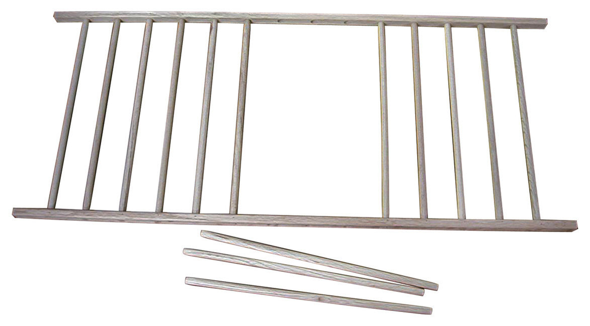 Omega National Wooden 36in Plate Rack - Modern - Plate Stands And ...