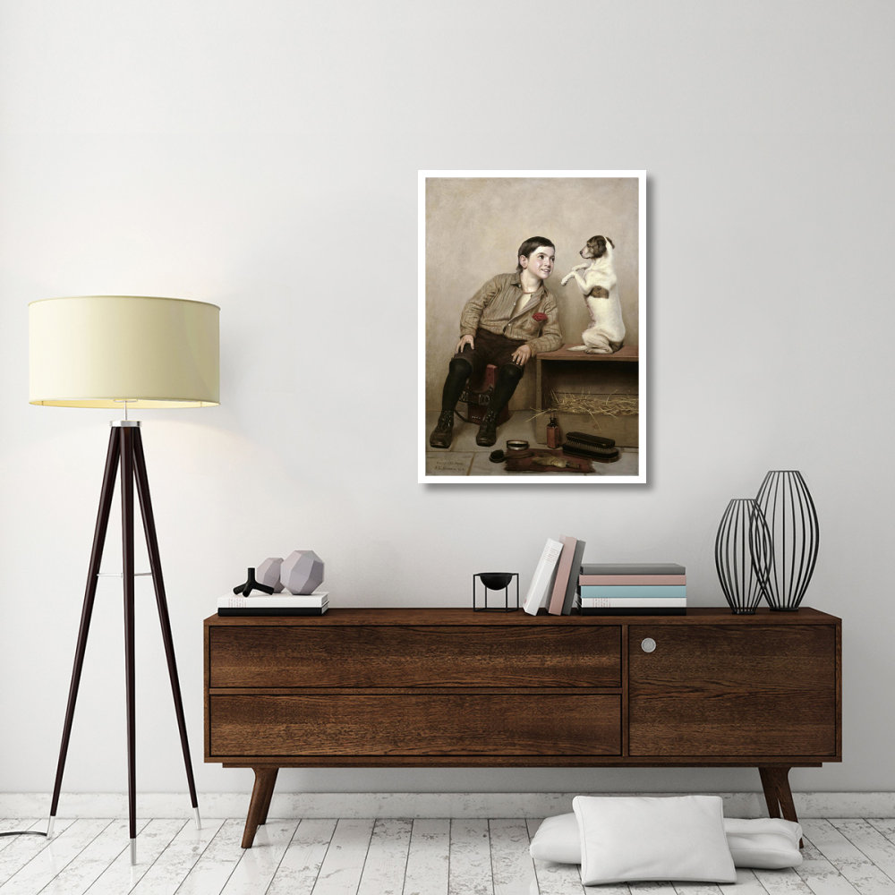 "Begging" Digital Paper Print by John George Brown, 18"x24", 31"x42 ...