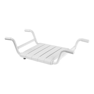 White Removable Bathtub Bench - Shower Benches & Seats - by Ponte ...