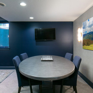 18 Beautiful Wallpaper Basement Pictures & Ideas October 2020 | Houzz
