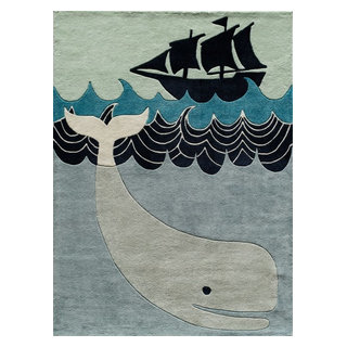 Momeni Lil Mo Whimsy Kids Rugs 2'x3', 4' X 6' - Beach Style - Kids Rugs ...