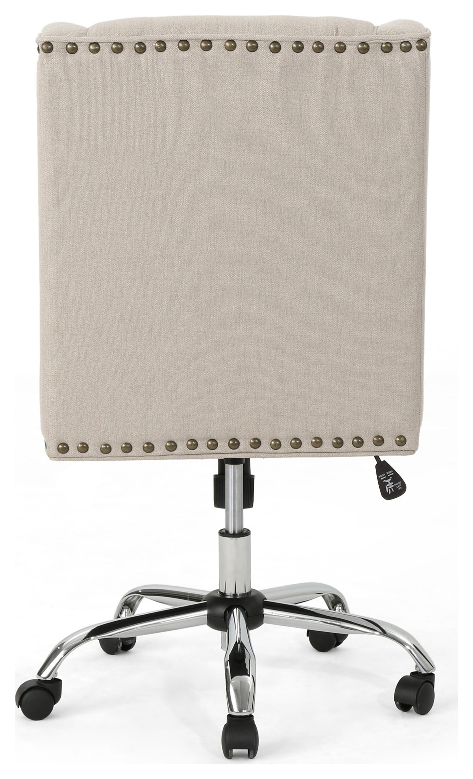 GDF Studio Quentin Contemporary Fabric Swivel Office Chair ...