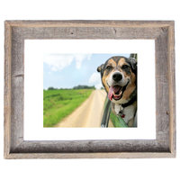 16" X 20" Rustic Reclaimed Wood Picture Frame - Rustic - Picture Frames ...