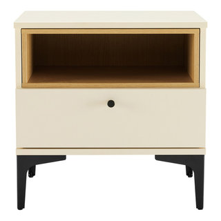 Amara Nightstand, Single - Midcentury - Nightstands And Bedside Tables - by Manhattan Comfort ...