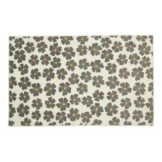 Mohawk Home Simple Floral Navy 1' 8" x 2' 6" Kitchen Mat, 2' 6" x 4' 2 ...