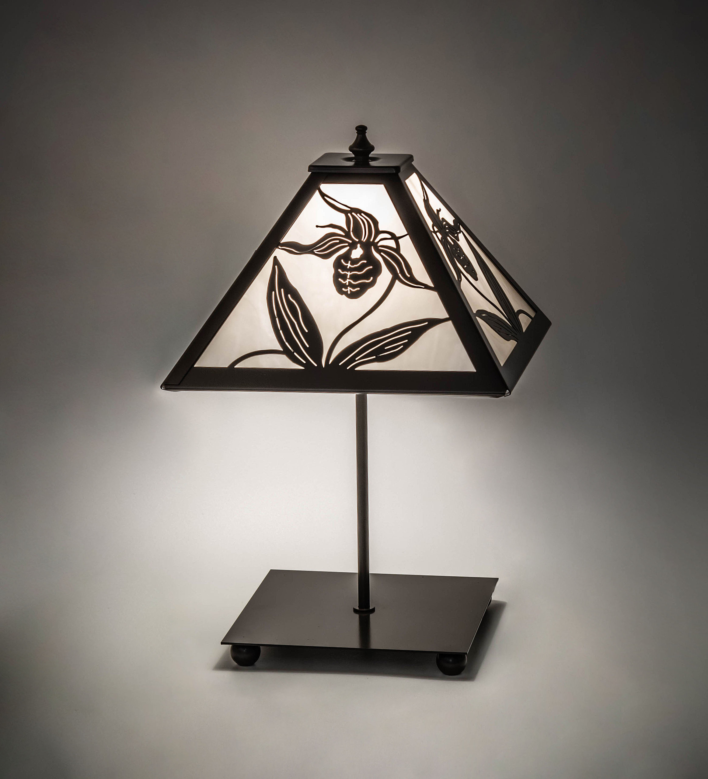 18H Lady Slipper Table Lamp - Rustic - Table Lamps - by Meyda Lighting ...