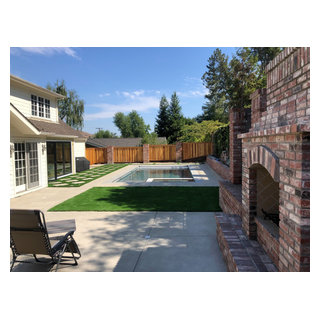 Installed Finish - PebblePlus Beach Series - Maui Blue - Pools & Hot ...