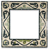 Marble Mosaic Border Listello Insert Tile Carina Green 4x13.8 Polished ...
