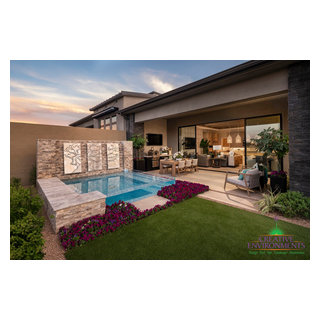 Sereno Canyon Enclave Model - Modern - Garden - Phoenix - by Creative ...
