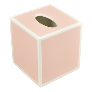 Paris Pink Lacquer Tissue Box - Contemporary - Tissue Box Holders - by ...