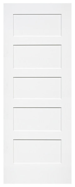 Classic 4 panels moulded door or modern vertical stripes panels?