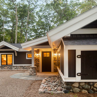 75 Beautiful Rustic Board And Batten Exterior Home Pictures & Ideas ...