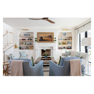 Traditional New Build, Dallas - Traditional - Living Room - Dallas - by ...