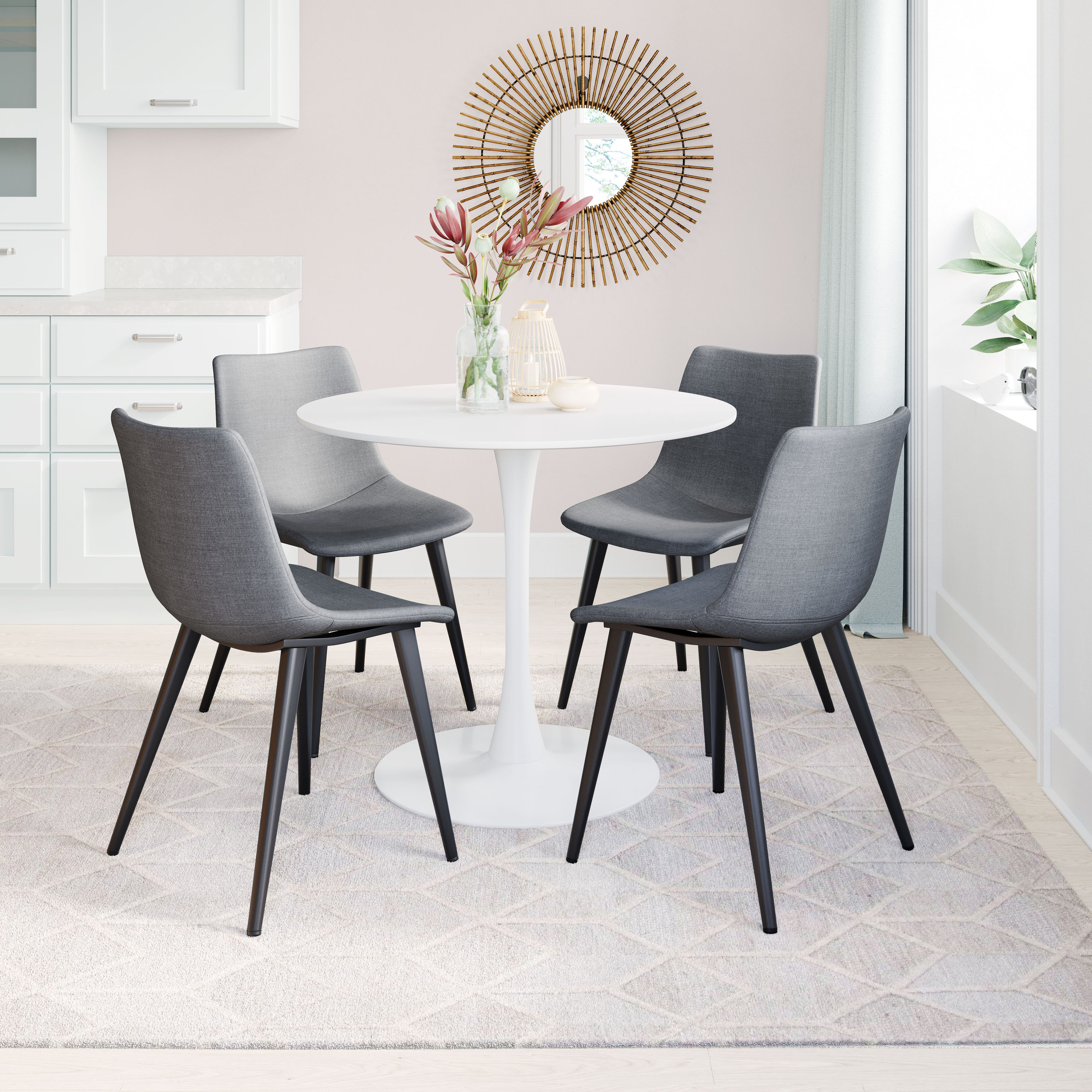 Daniel Dining Chair (Set of 2) Gray - Midcentury - Dining Chairs - by ...