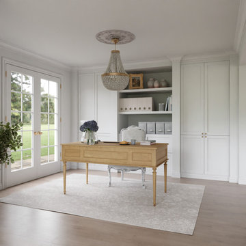75 French Country Home Office Ideas You'll Love - March, 2022 | Houzz