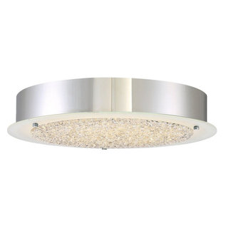 16 Inch 22W 1 LED Large Semi-Flush Mount - Ceiling - Semi-Flush ...