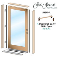Front Door - Palm Sunset - Fiberglass Smooth - 30" x 80" - Book/Slab ...