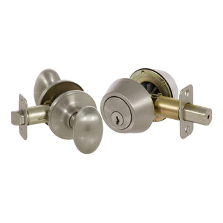 Callan 300T-CA Carlyle Single Cylinder Keyed Entry Knob and ...