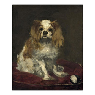 "A King Charles Spaniel" Digital Paper Print by Edouard Manet, 18"x22 ...