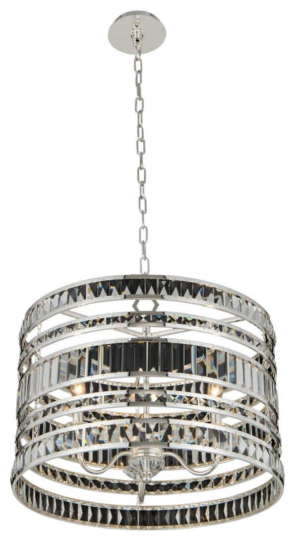 Polished Silver Strato Pendant Light - Contemporary - Pendant Lighting ...