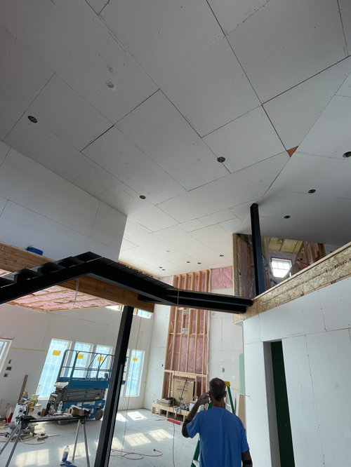 Stuck in drywall mud.. | Houzz Forum