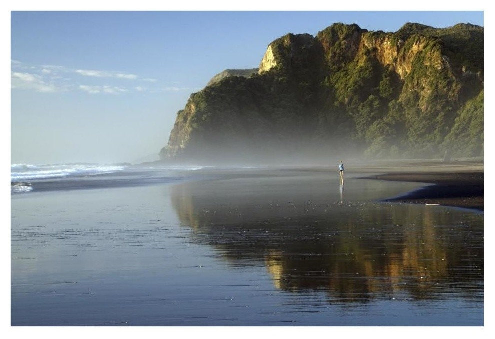 "Runner" Digital Paper Print by Dragan Keca, 20"x14", 38"x26" - Beach ...